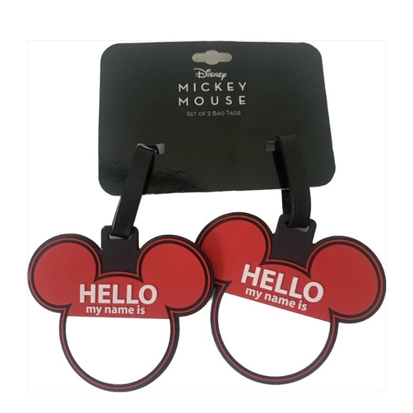 Disney | Bags | Nwt Disney Luggage Tags | Poshmark